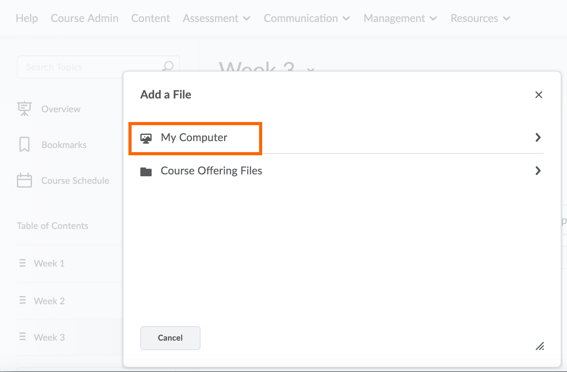 Uploading a File – Teaching with Technology